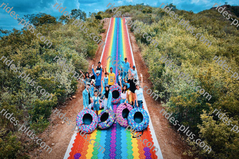 Rainbow Sliding Rides for Kids Fun for Sale - Order Now